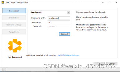 树莓派4B如何安装labview RT驱动，实现互连_树莓派4b labview-CSDN博客