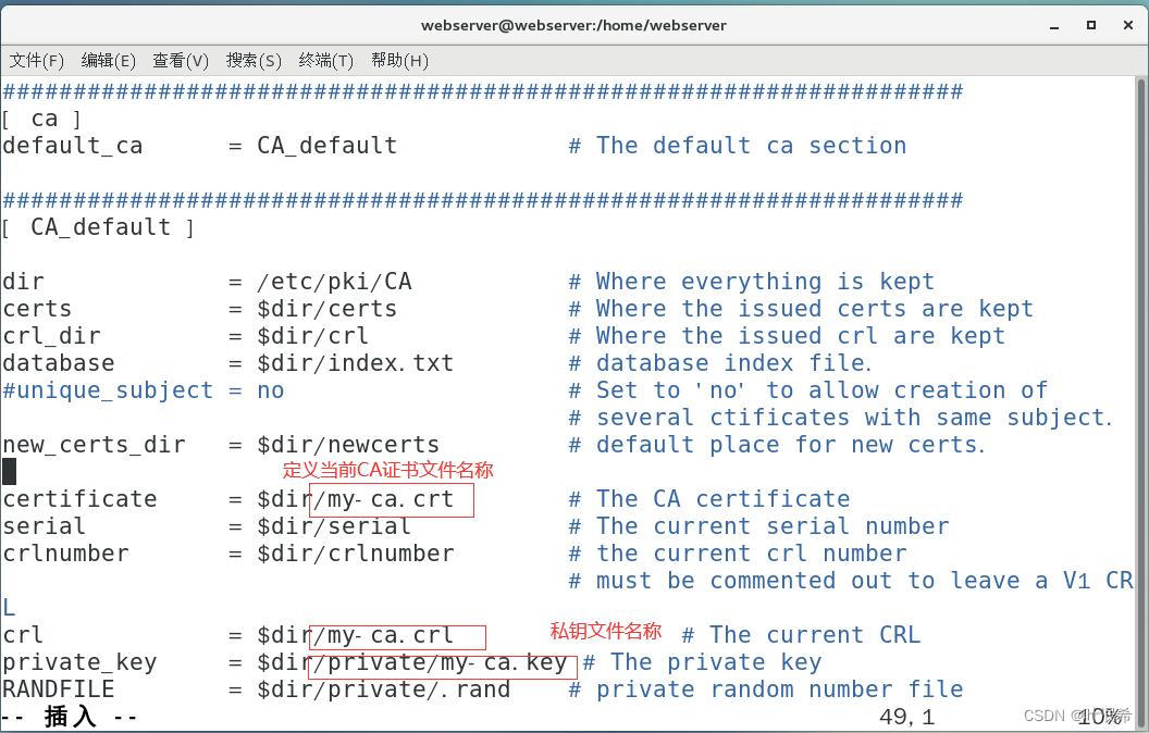第六章 Centos 7 Linux配置web 实训任务:apache服务器部署虚拟机centos7基于ssl的web服务器的配置 Csdn博客