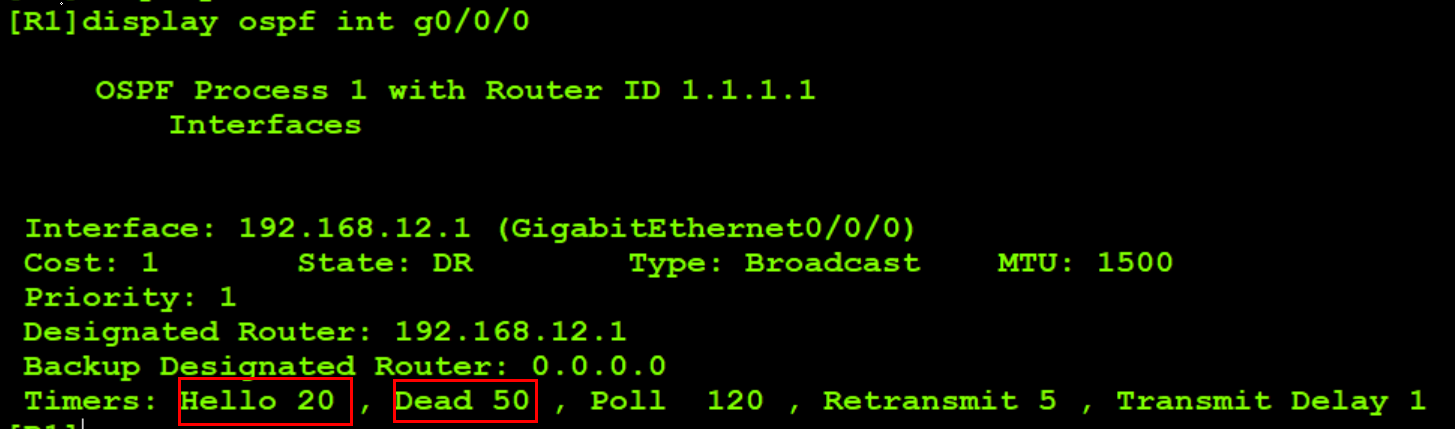 ENSP教程---OSPF单区域配置实验_ensp ospf实验-CSDN博客