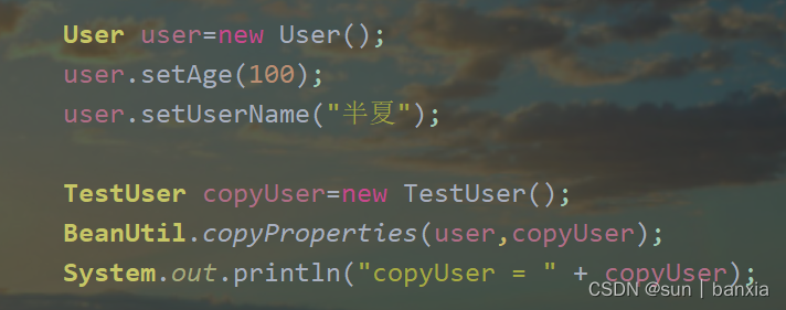 hutool包下BeanUtil常用方法_beanutil.beantomap-CSDN博客