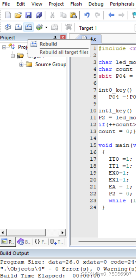 Keil的使用教程_keil别人的源代码怎么用-CSDN博客