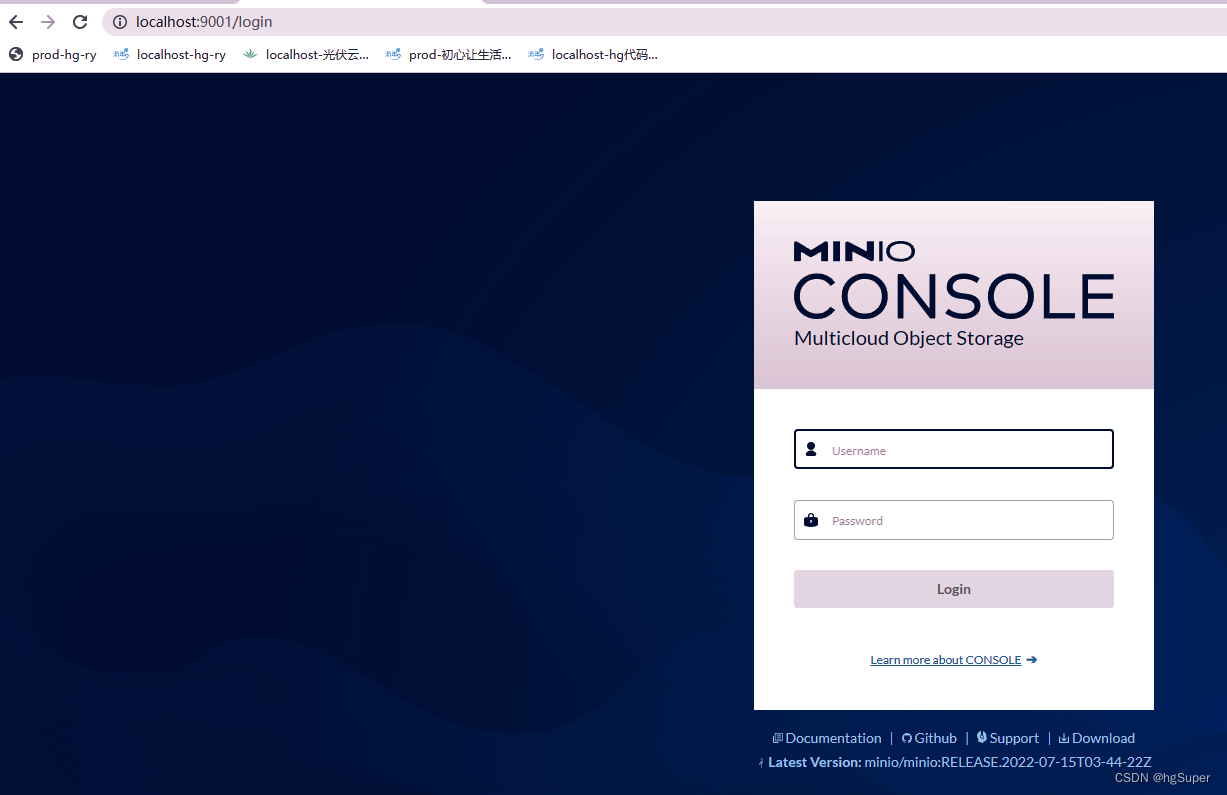 【Java】java | minio | 安装minio | mc命令行_java minio 7-CSDN博客