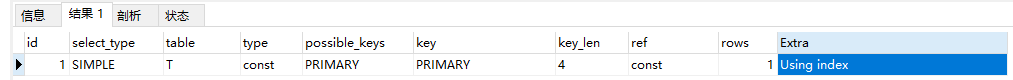 MySQL关于Extra信息的Using where 和 Using index_using where什么意思-CSDN博客