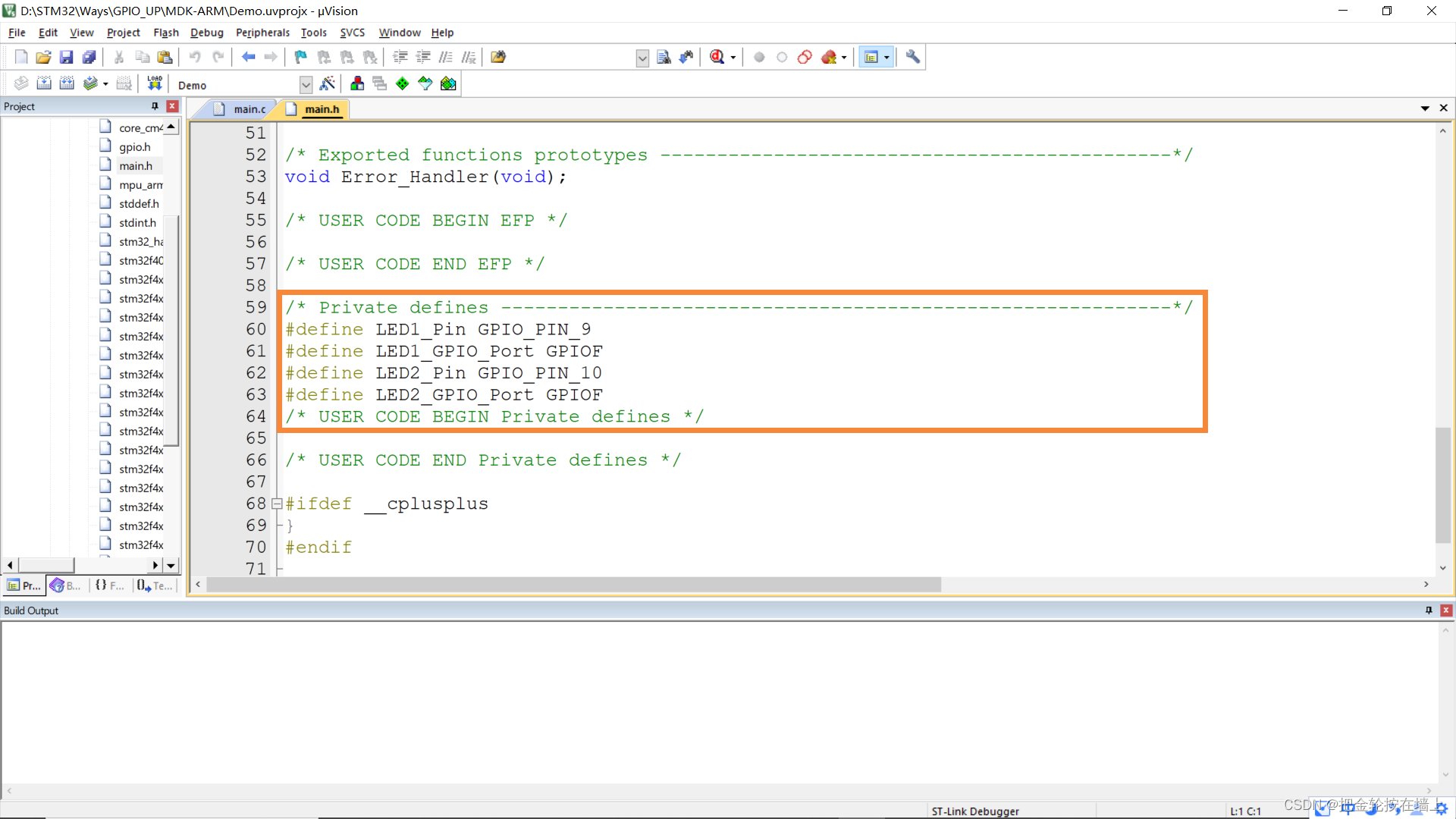 STM32单片机学习记录3——GPIO(上)输出模式之点亮LED灯_stm32gpio控制led灯-CSDN博客