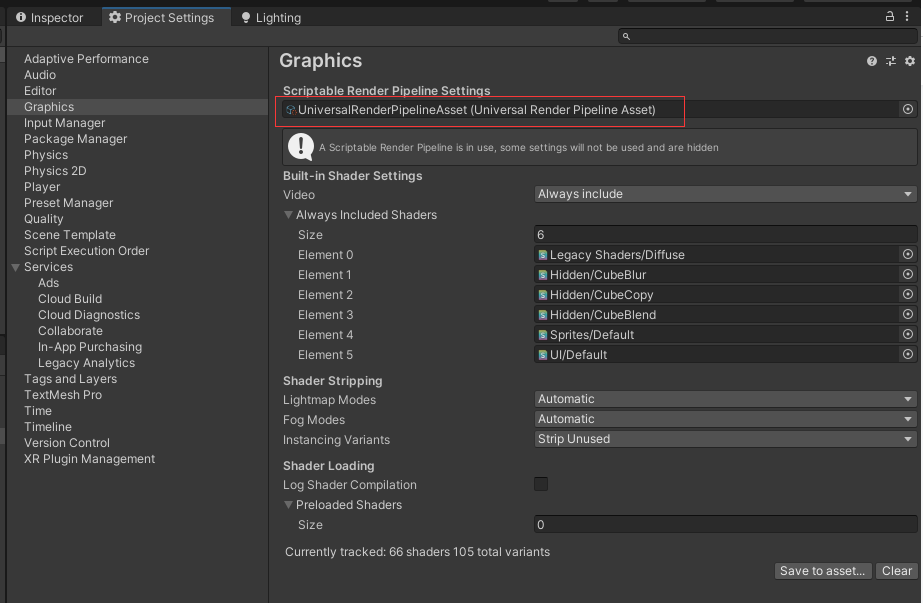 创建URP项目与项目升级URP_package manager下载的urp和直接创建的urp-CSDN博客