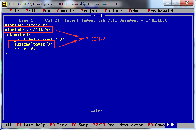 Turbo C 2.0使用教程（非常详细）从零基础入门到精通，看完这一篇就够了-CSDN博客
