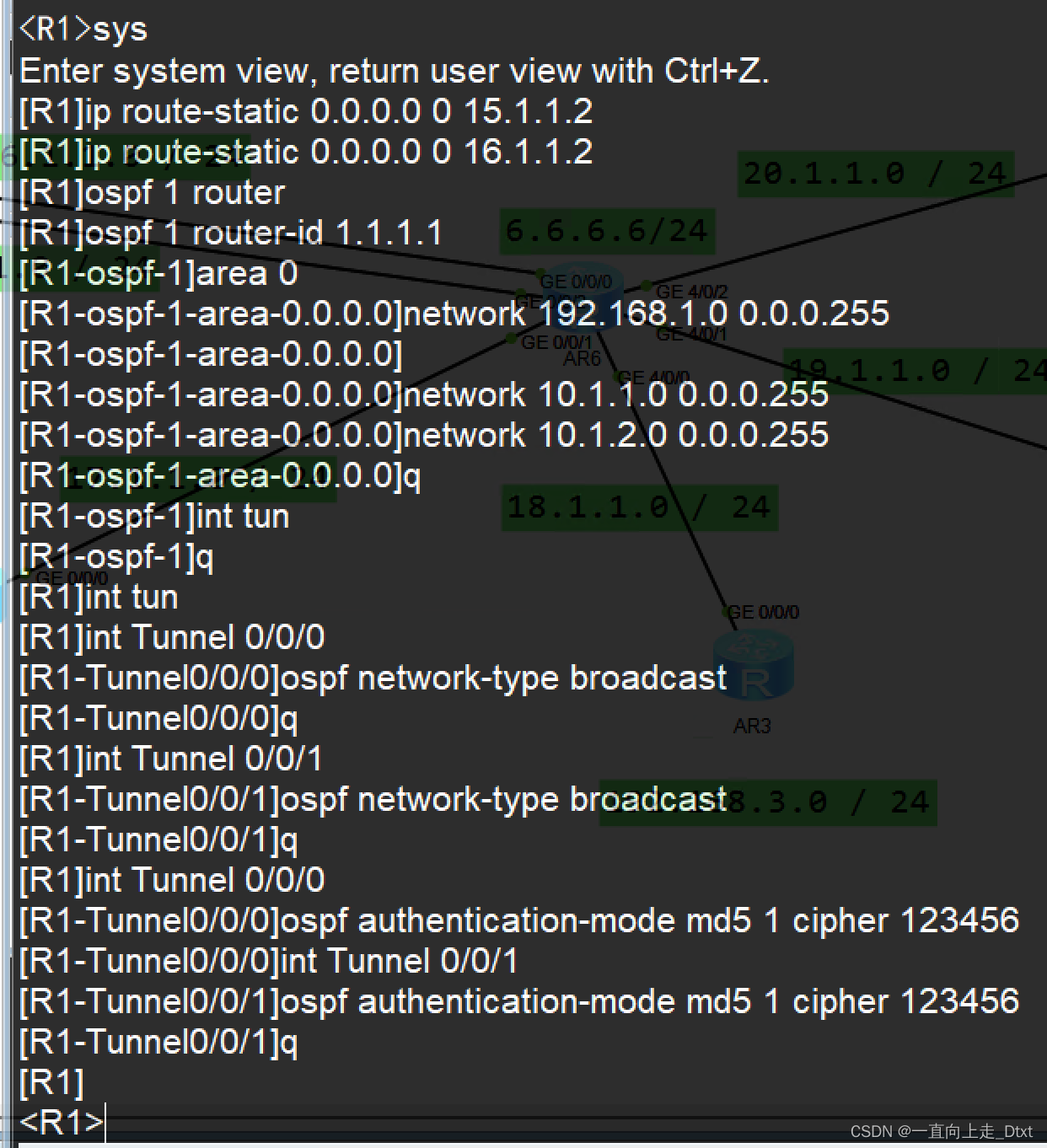 OSPF-MGRE实验-CSDN博客