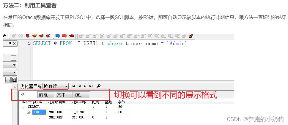 mysql, Oracle execution plan - Programmer Sought
