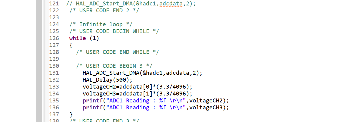 【精选】STM32cubeIDE学习汇总（七）----单/多通道ADC读取电压_stm32f103使用cube配置adc读取电压_辽G.默语的博客-CSDN博客