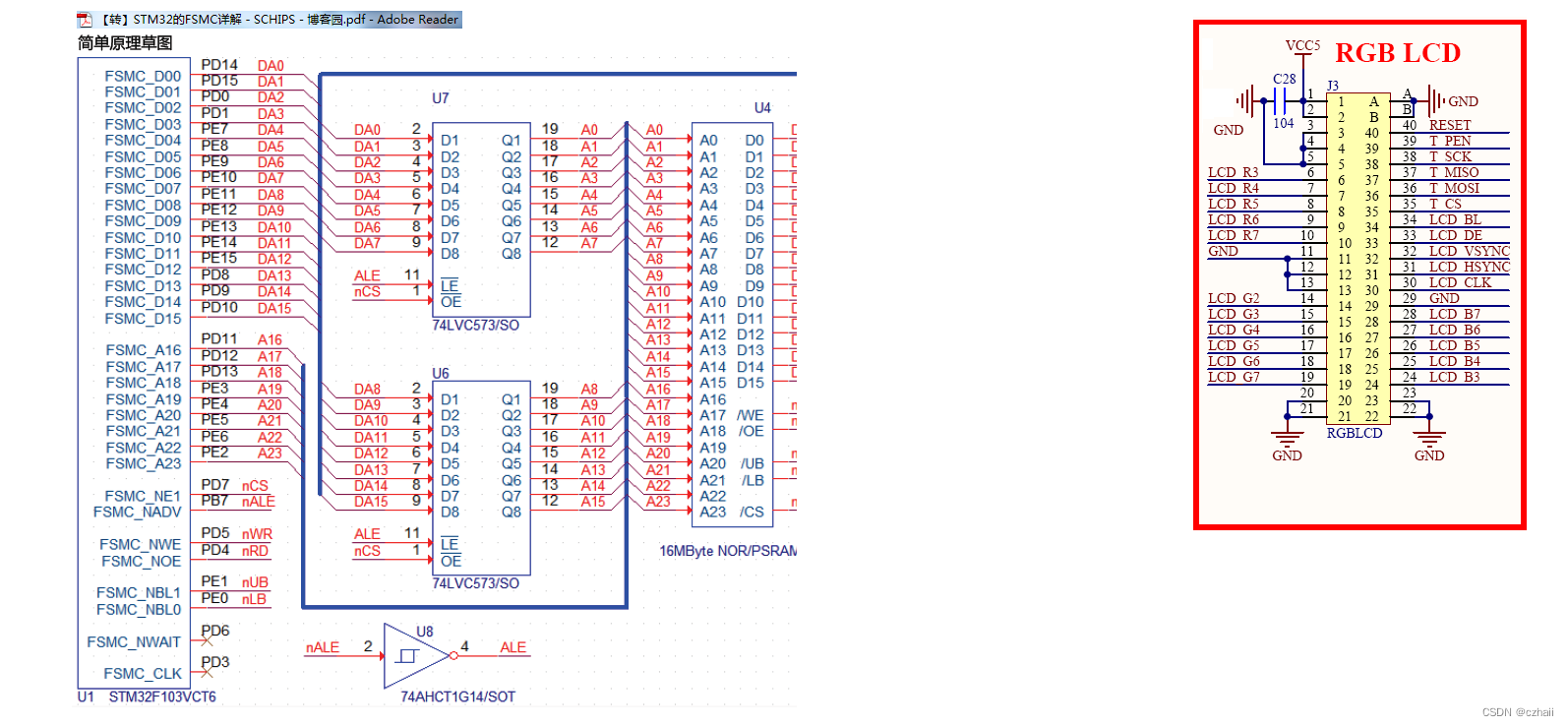 STM32F407ZGT6 FMSC液晶初始化文件及FMSC结构_stm32f407ze fsmc-CSDN博客