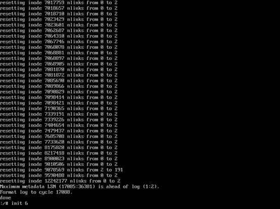 Centos7启动错误（xfs文件系统修复）_failed to recover efis-CSDN博客