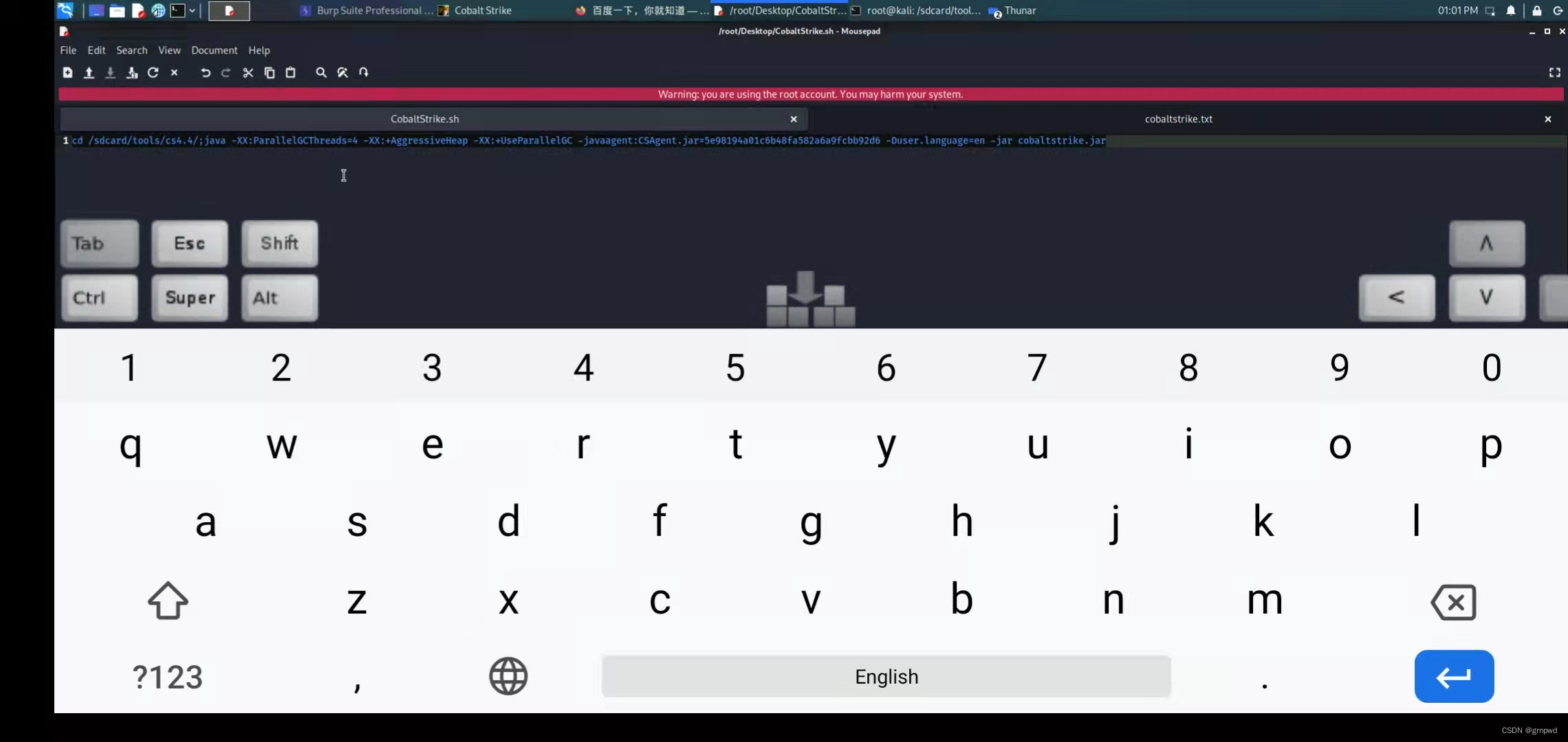 Cobaltstrike和BurpSuite桌面快捷配置_burpsuite桌面快捷键设置-CSDN博客