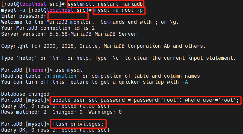 MySQL for Linux错误 ERROR 1045 (28000) 解决方案_error 1045 (28000): access denied for user 'root'@-CSDN博客