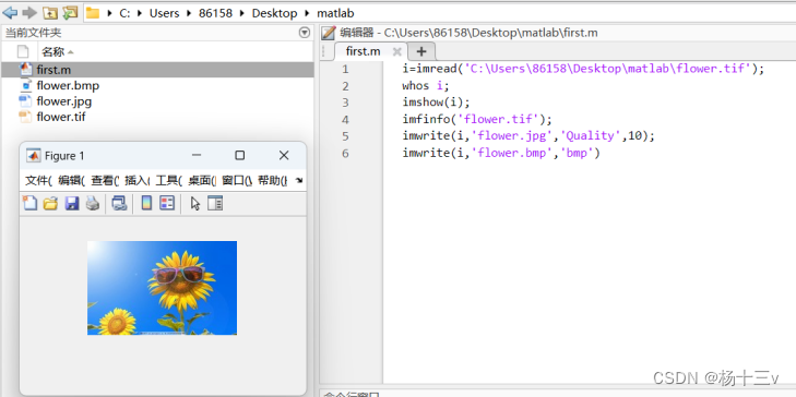 matlab基础操作实验一_用imfinfo函数来获取图像文件的压缩,颜色等等其他的详细信息;-CSDN博客