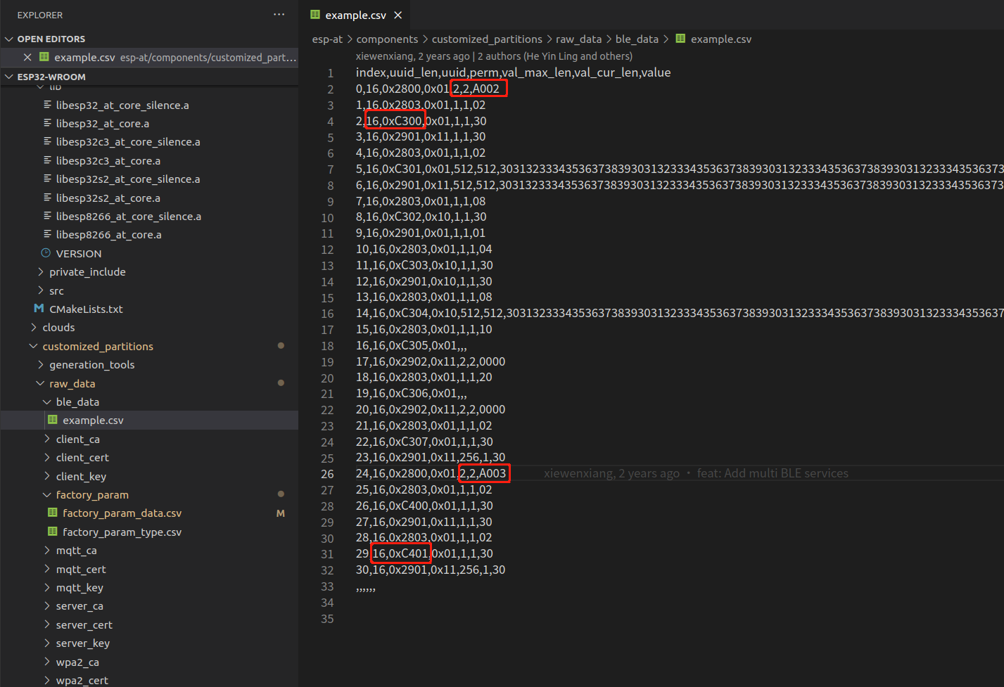 ESP-AT 实践：ESP32 使用 AT 固件，如何修改 BLE 服务特征的 UUID 为 128 bit_esp32修改uuid-CSDN博客