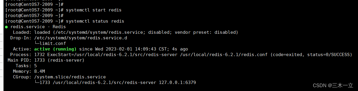 Centos安装Redis --使用wget，配置为systemtl启动_centos redis systemctl-CSDN博客