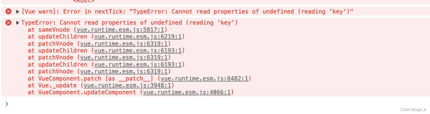[vue Warn] Nexttick Key Undefined Vue Nextick Key报错 Csdn博客