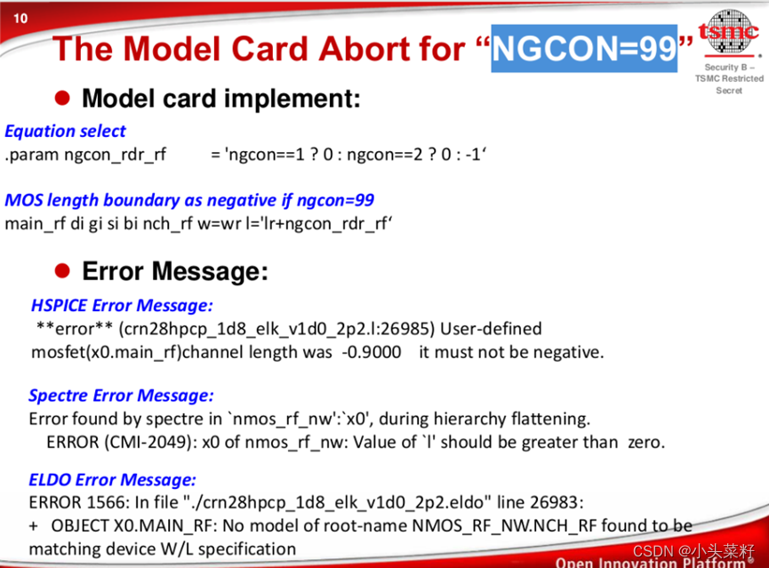 模拟工程师必备——tsmcN28工艺指南学习_tsmc28 lib-CSDN博客