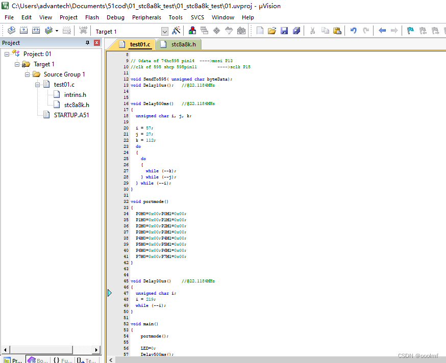 stc8a8k--74hc595--spi_stc hc595-CSDN博客