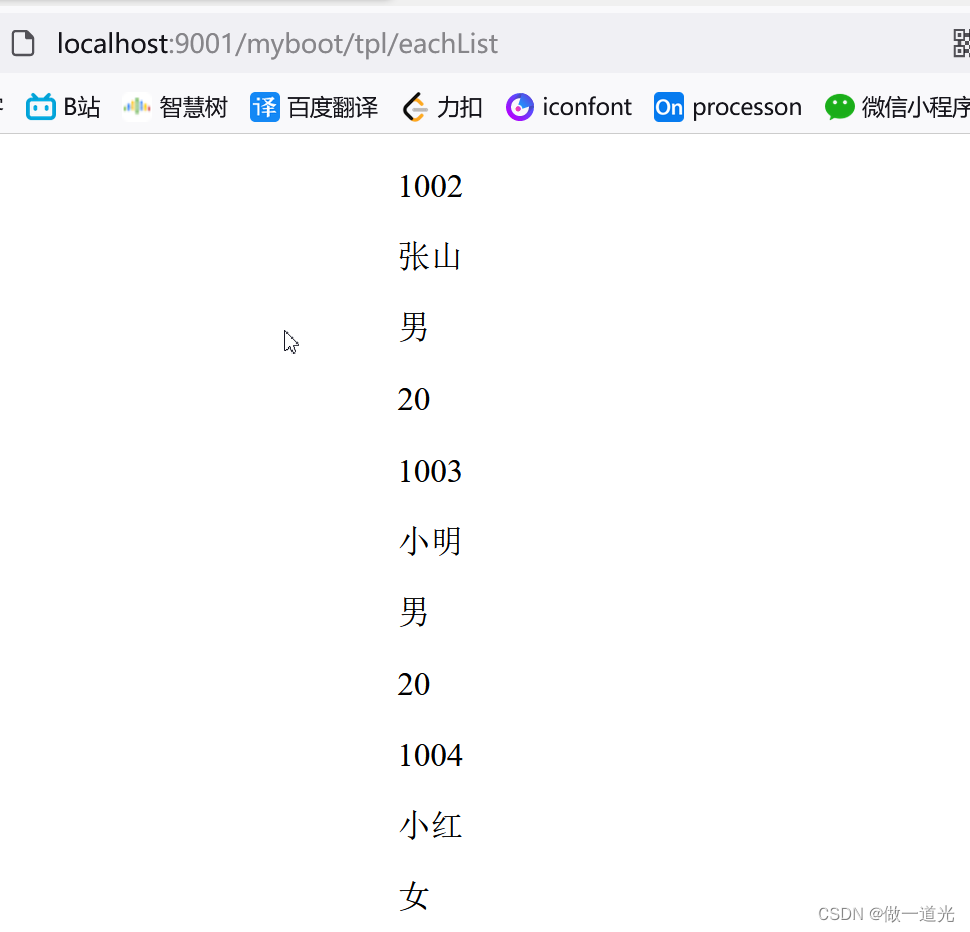 25 在springboot中使用thymeleaf循环(list Array Map) Thymeleaf循环list Csdn博客