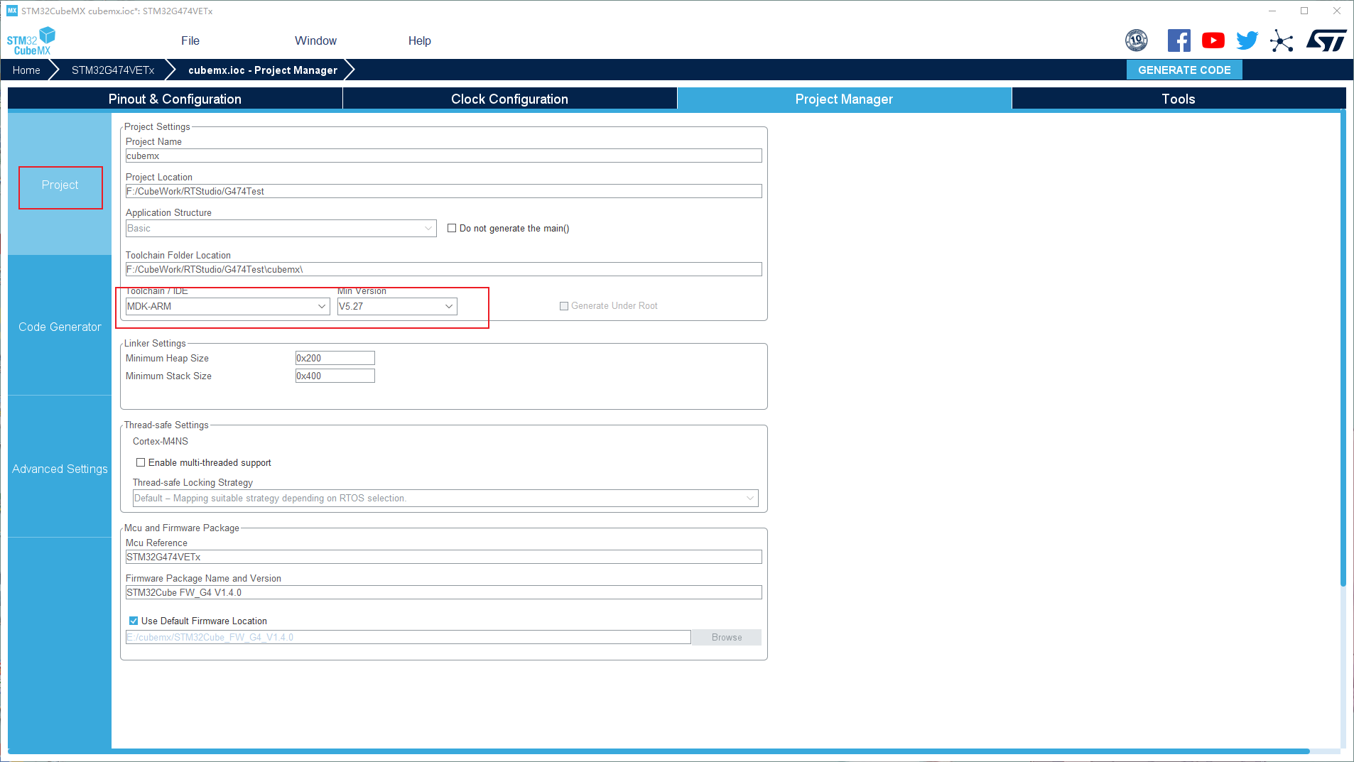 RT-Thread Studio与CubeMX联合编程（超级详细）_rtthread studio cubemx-CSDN博客