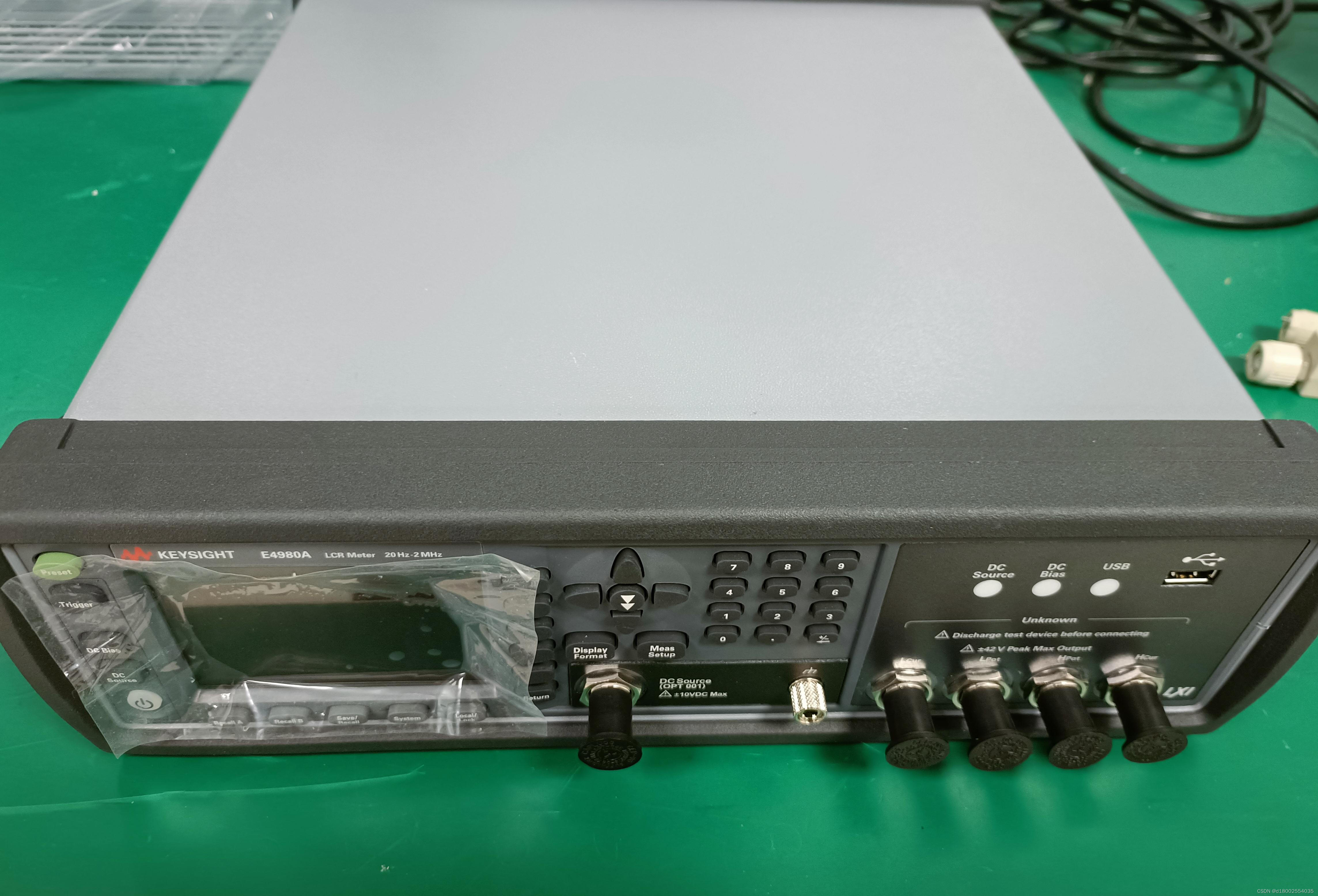 安捷伦Agilent E4990A阻抗分析仪_e4990a阻抗分析仪的四端子的作用-CSDN博客