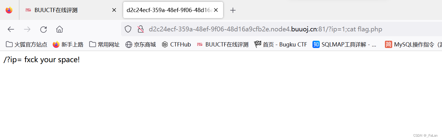 Ctf学习第二十一站——buuctf的pingpingping与execbuuctf的pingpingpung Csdn博客