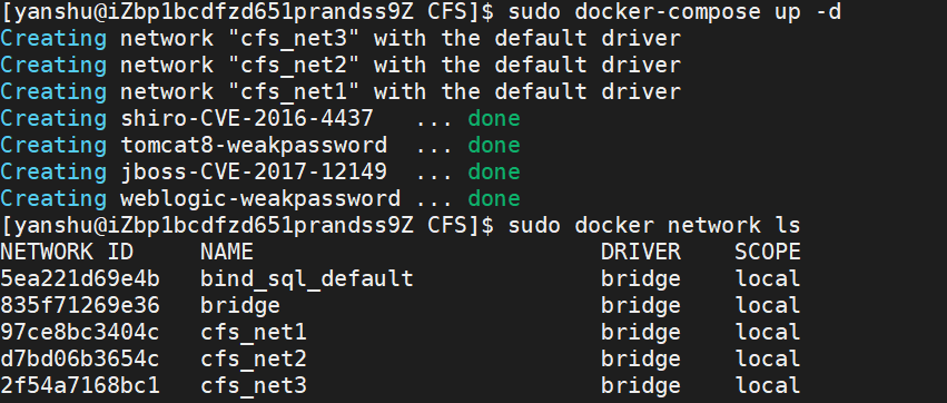 Docker搭建CFS三层内网靶场_docker搭建三层靶机环境-CSDN博客