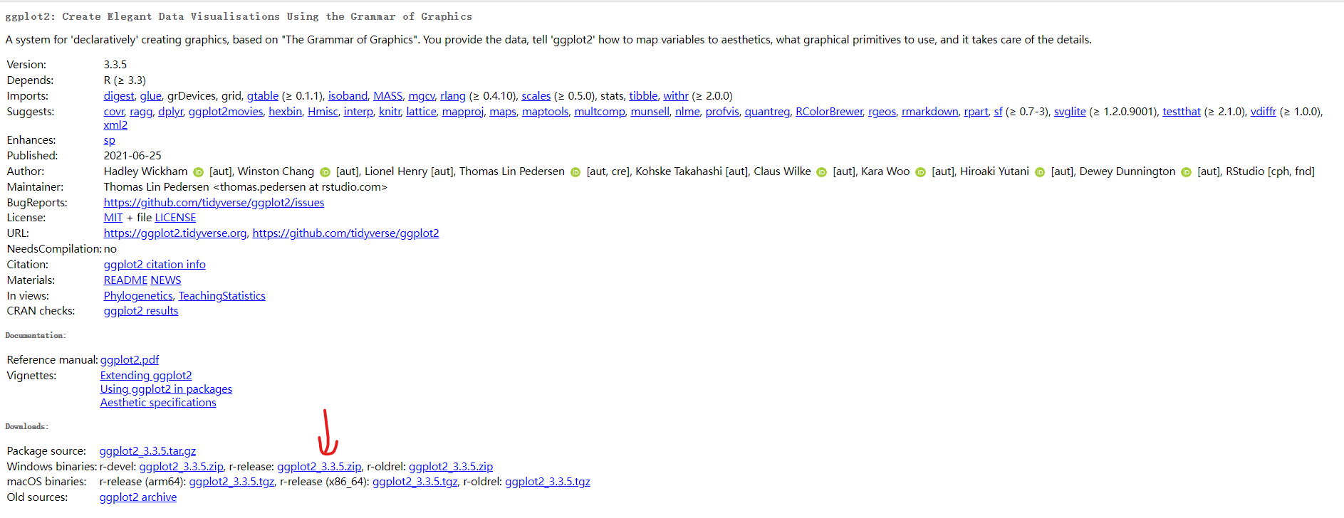 R语言手动安装包-以ggplot2为例_ggplot2下载-CSDN博客