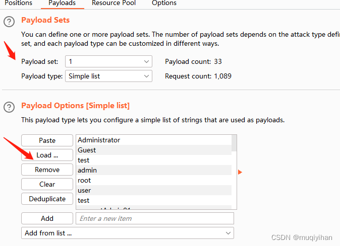 Burpsuite登陆界面账户密码爆破 Burpsuite 循环账户 Csdn博客