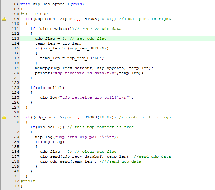 【STM32+cubemx】0022 HAL库开发：uIP的应用UDP、TCP通信（续上节）_uip udp 接收数据-CSDN博客