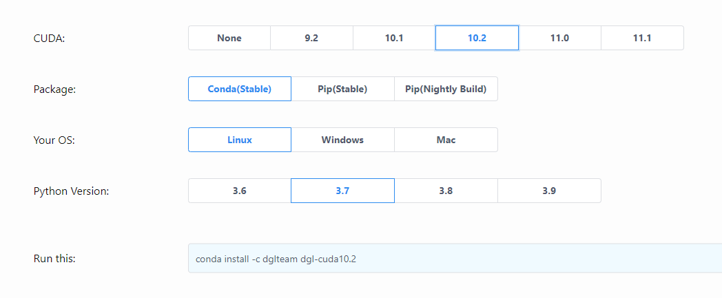 dgl._ffi.base.DGLError: [10:36:44] /opt/dgl/src/runtime/c_runtime_api.cc:88: Check failed: allow ...