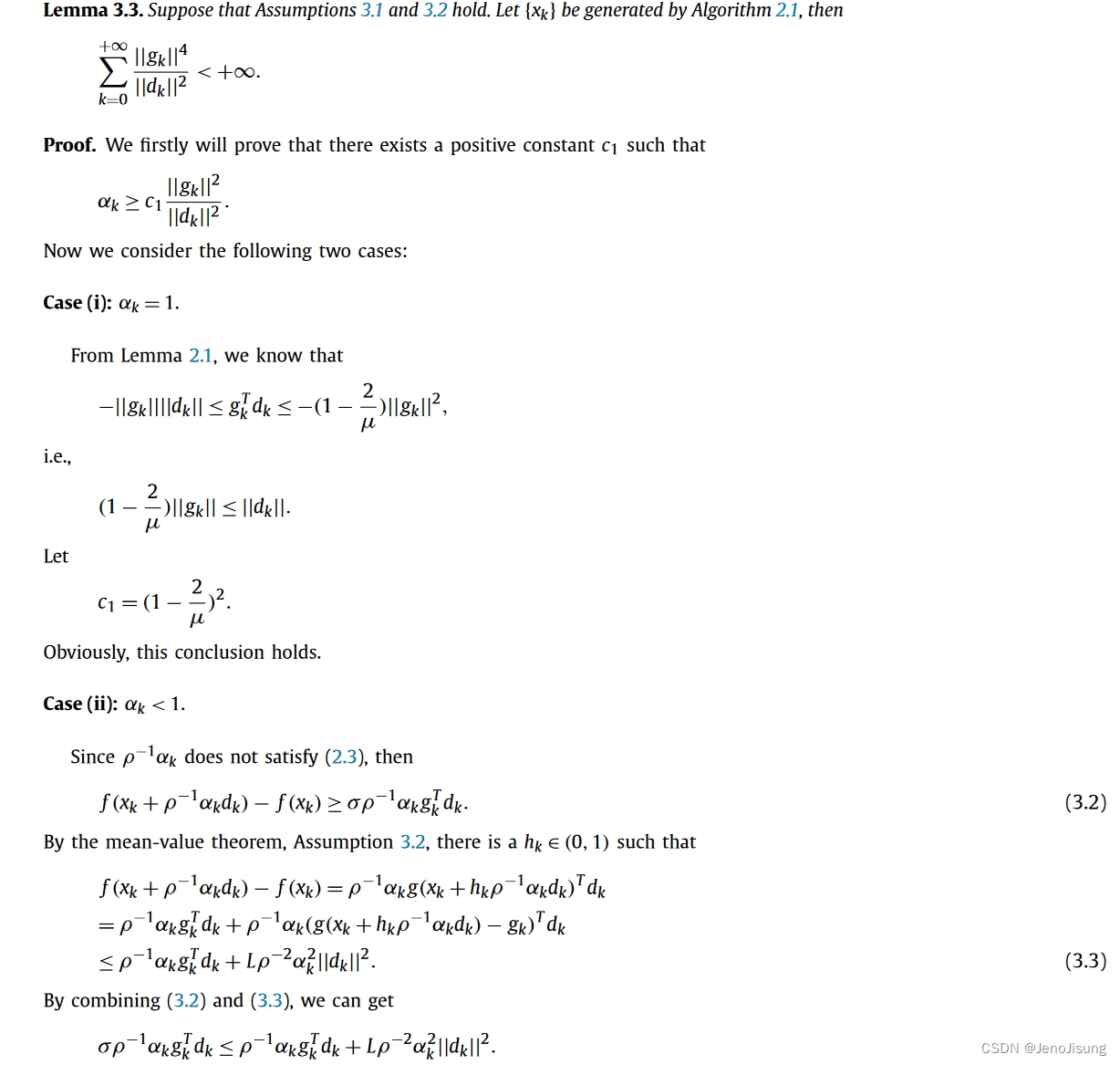 论文笔记|Global convergence of a descent PRP type conjugate gradient method for nonconvex ...
