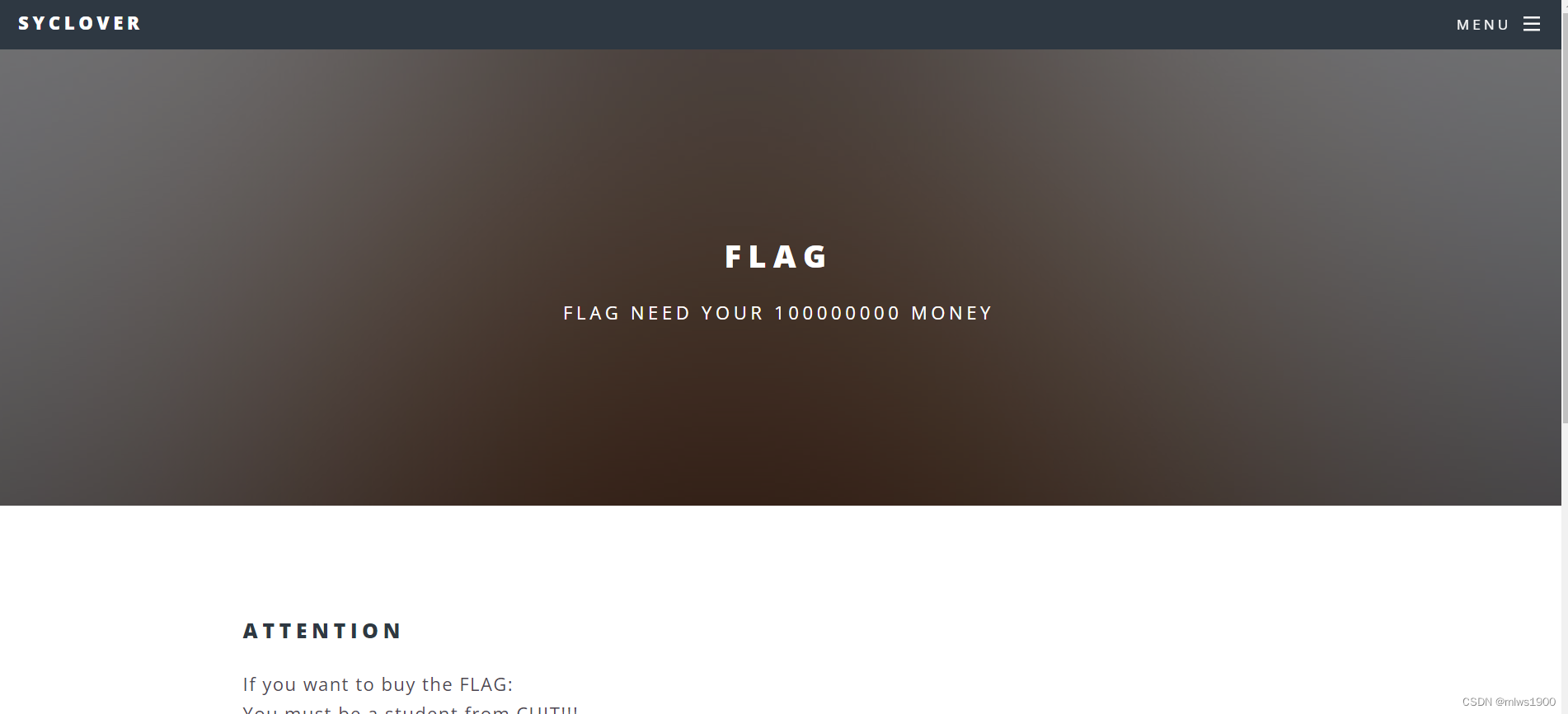 buuctf-web-[极客大挑战 2019]BuyFlag1_flag 1 buuctf-CSDN博客