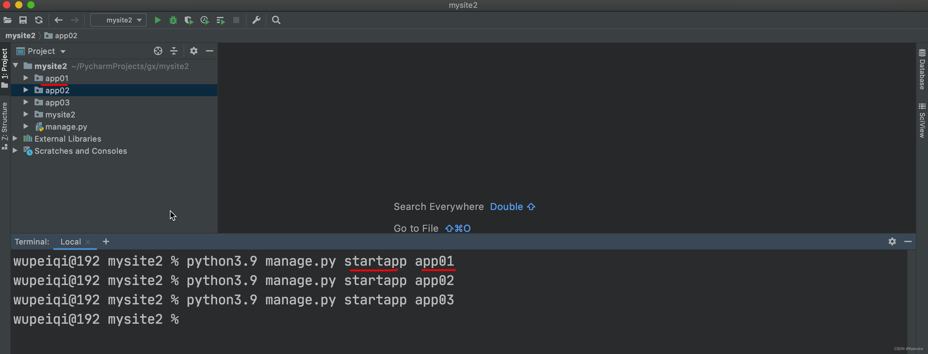 Python的django框架实现数据库链接与数据库基本操作django连接数据库 Csdn博客 0593
