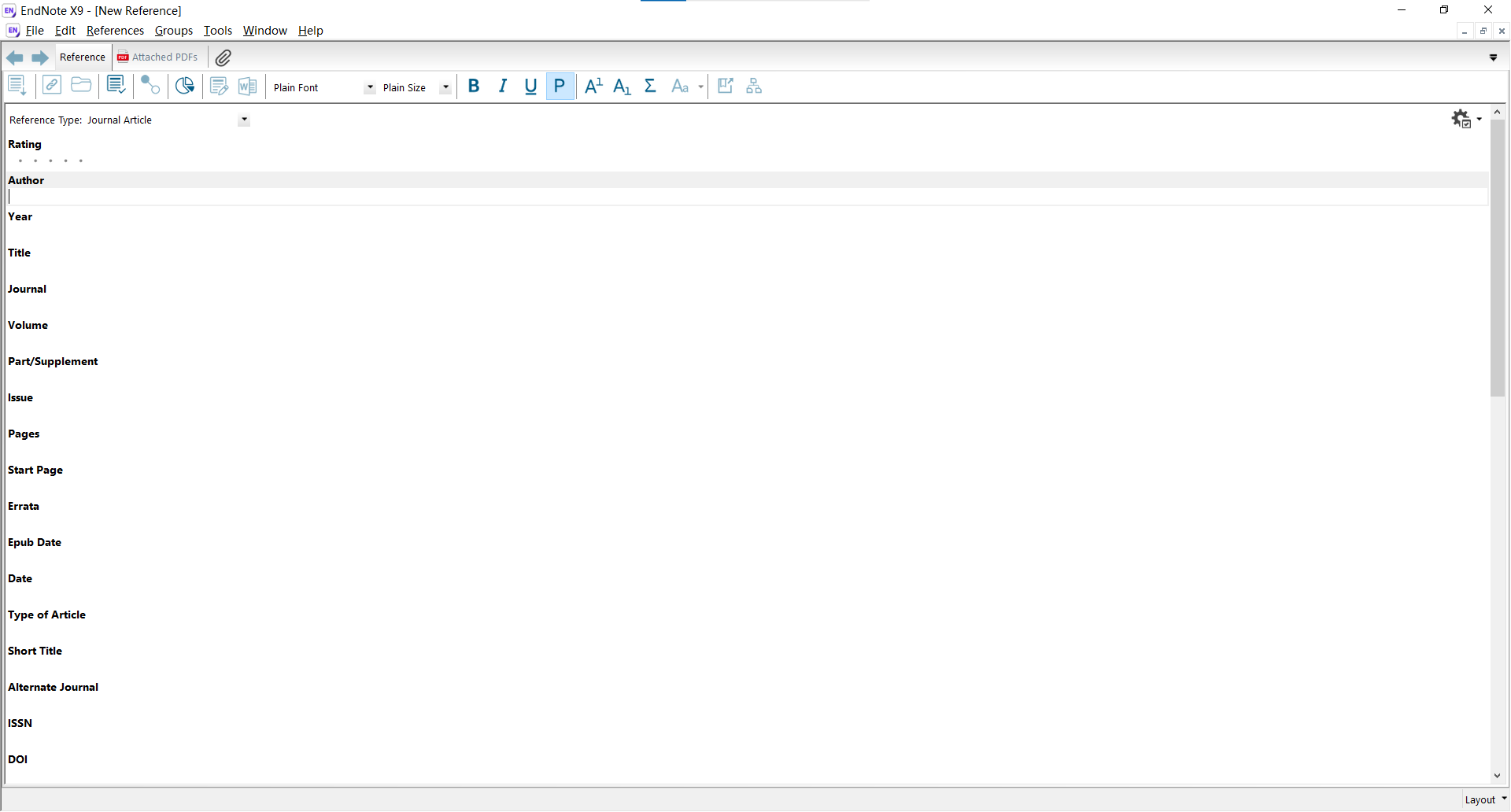 【十分钟包学会】EndnoteX9搜索、管理文献快速上手教程（其他版本操作类似）_endnote x9-CSDN博客