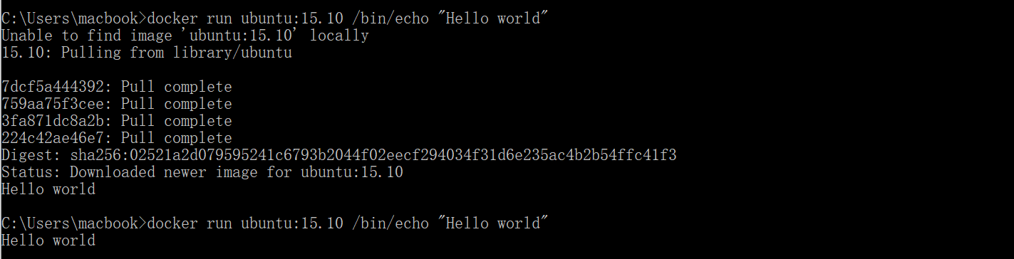 Docker实际应用：输出helloworld的详细分析_怎么使用容器输出hello world-CSDN博客