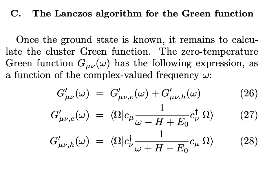 计算格林函数的Lanczos算法_matlab lanczos函数-CSDN博客