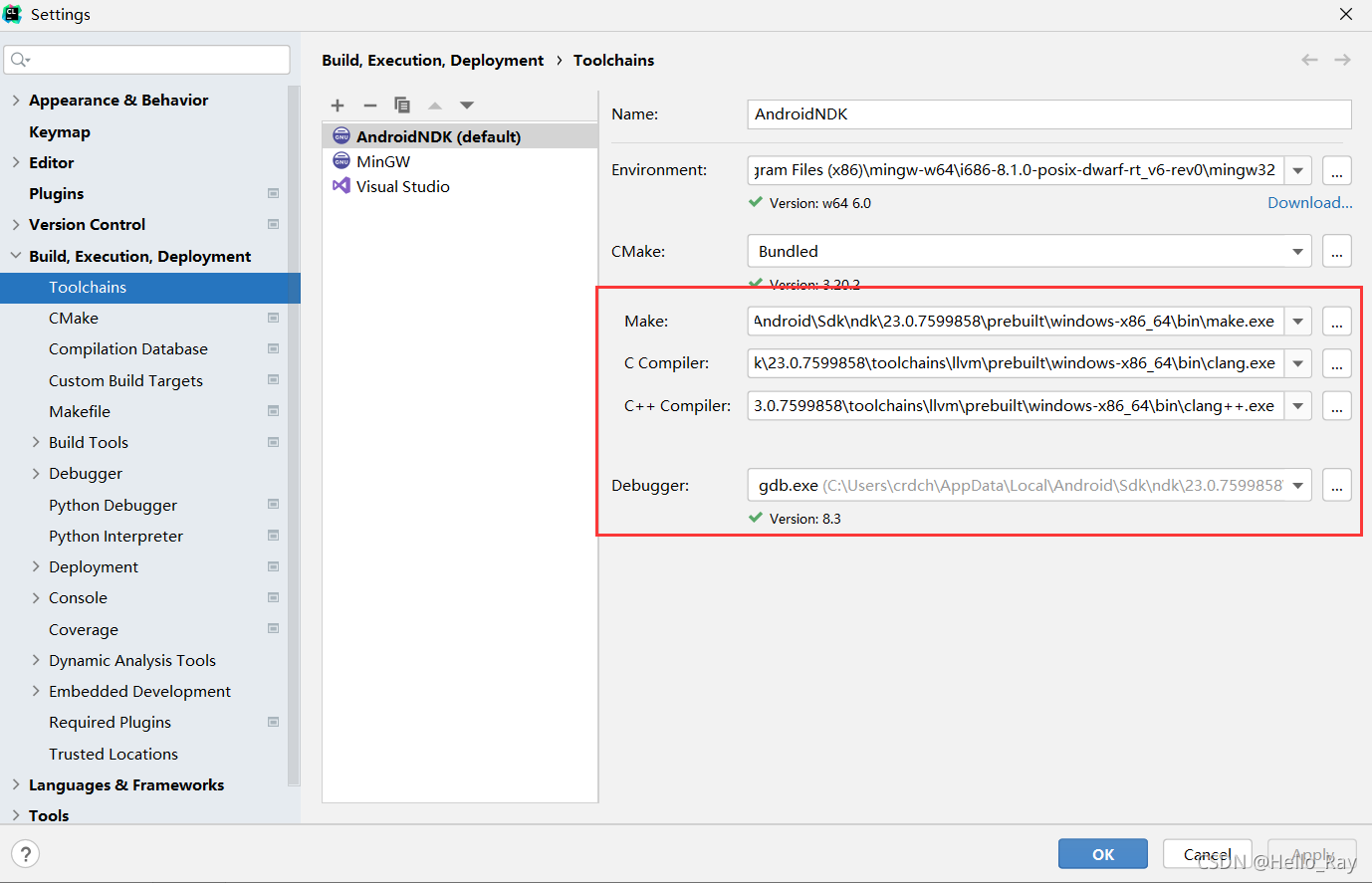 Windows环境使用clion进行android Ndk开发配置clion Android Csdn博客