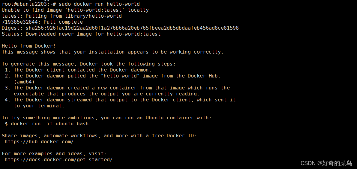 ubuntu安装docker-CSDN博客