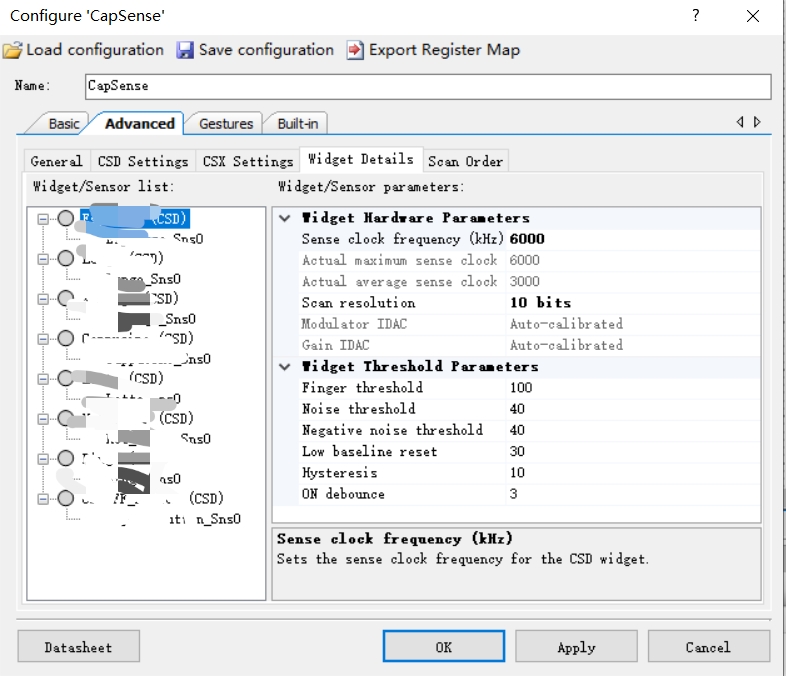 Cypress(赛普拉斯)电容式感应(CapSense)触摸按键应用笔记（工程配置+功能调校+IIC通讯）_psoc programmer-CSDN博客