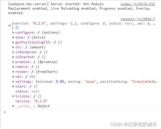 进度条使用nprogress笔记 Npm 进度条样式 Csdn博客