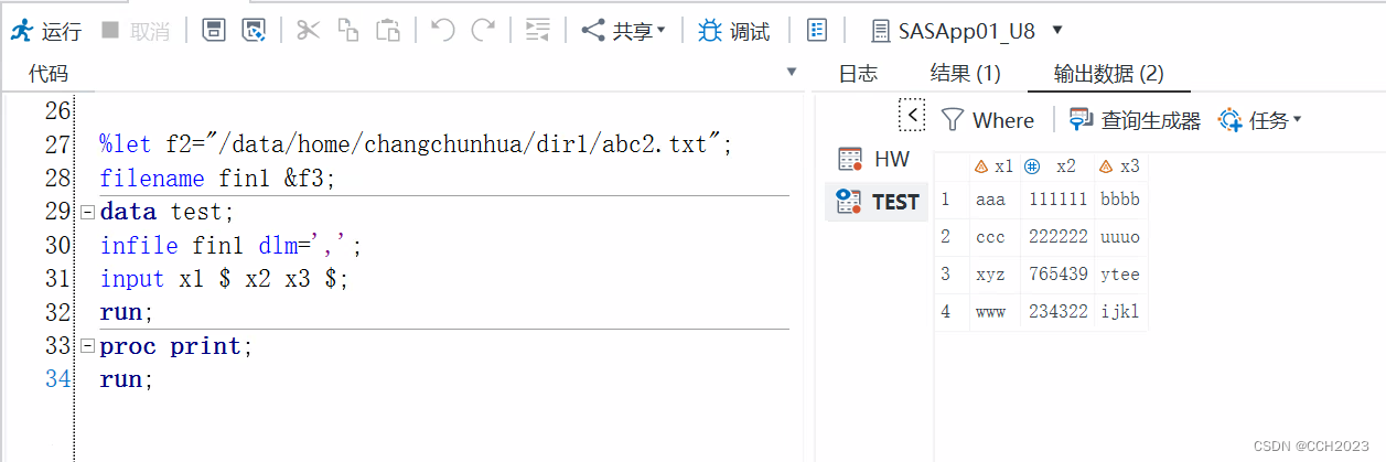 数据分析与sas学习笔记2sas缩小输出图表 Csdn博客 4139
