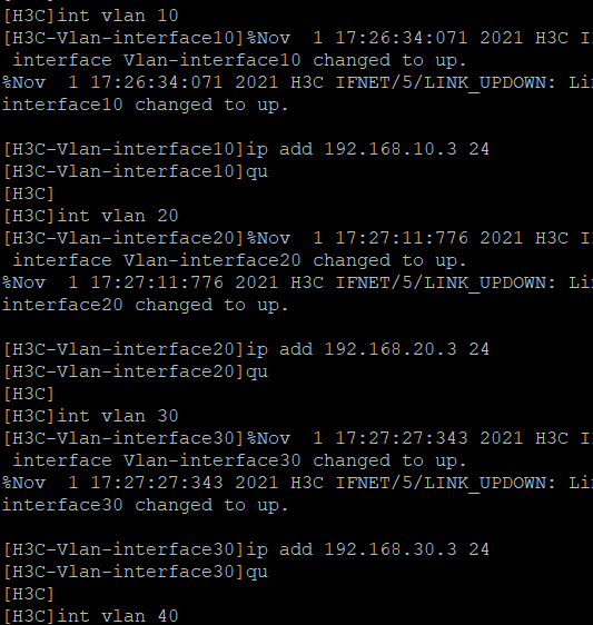 H3C--交换技术综合实践_h3c二层交换机配置实例-CSDN博客