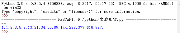 Python学习——斐波那契数列的计算补全以下代码实现输出1000以内的序列。 A B 1 1 输出不大于1000 的斐波那 Csdn博客