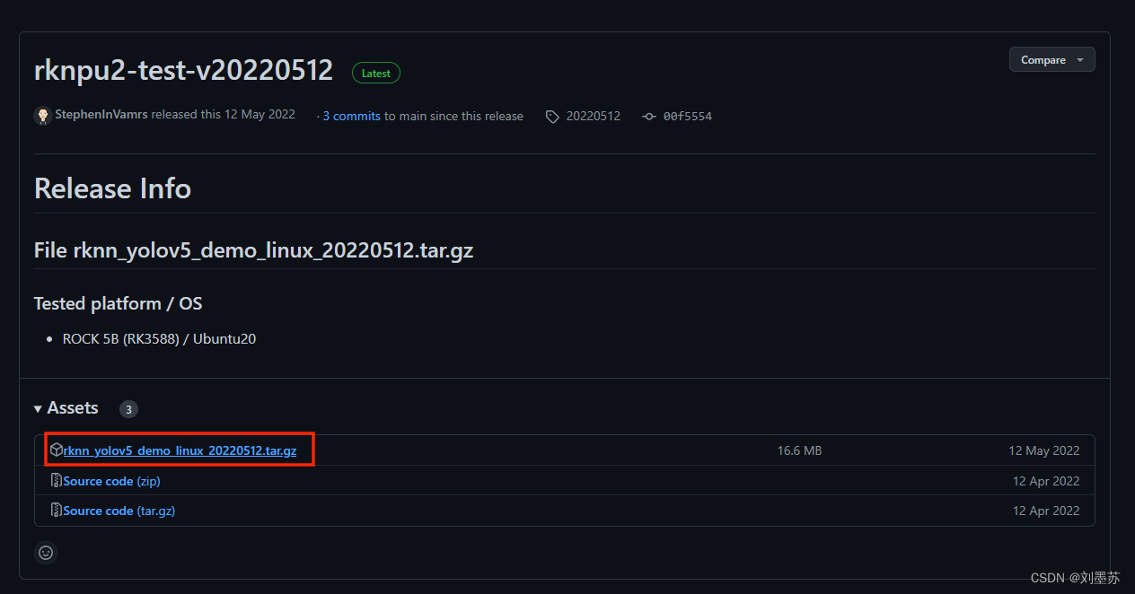 【新手向】Rock5B配置AI环境并运行RKNN2 Demo测试NPU_rock 5b rknn-CSDN博客