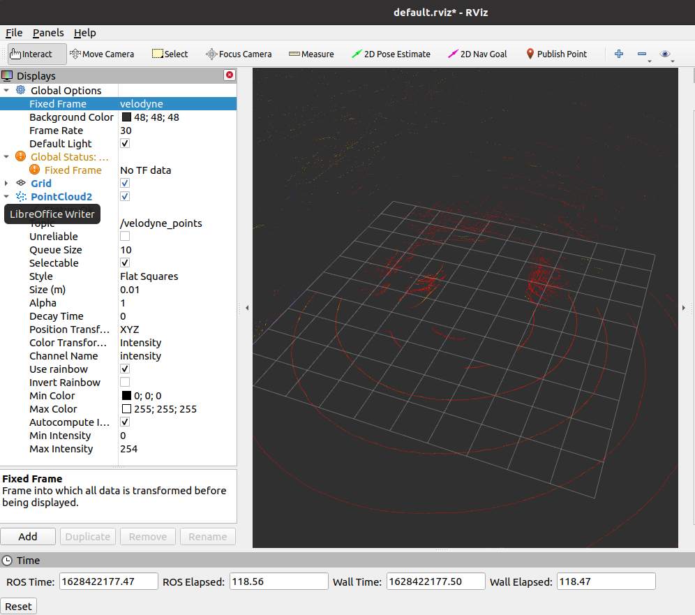 Velodyne_msgs/VelodyneScan转PointCloud2并在RVIZ显示实时点云图_JonassssRo的博客-CSDN博客