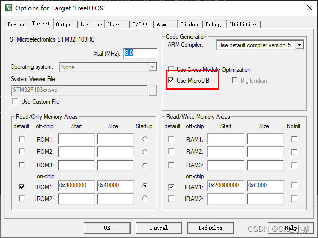 基于STM32F103HAL库移植FreeRTOS移植实操 （一）-CSDN博客