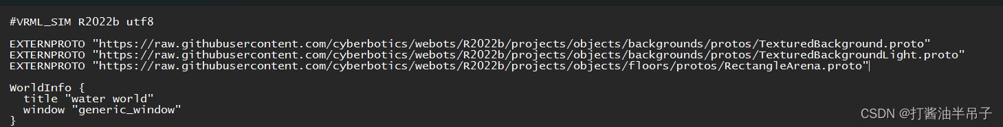 Webots中如何使你的老版本创建的world和PROTO适配新版本软件R2022b_webots 2022b-CSDN博客