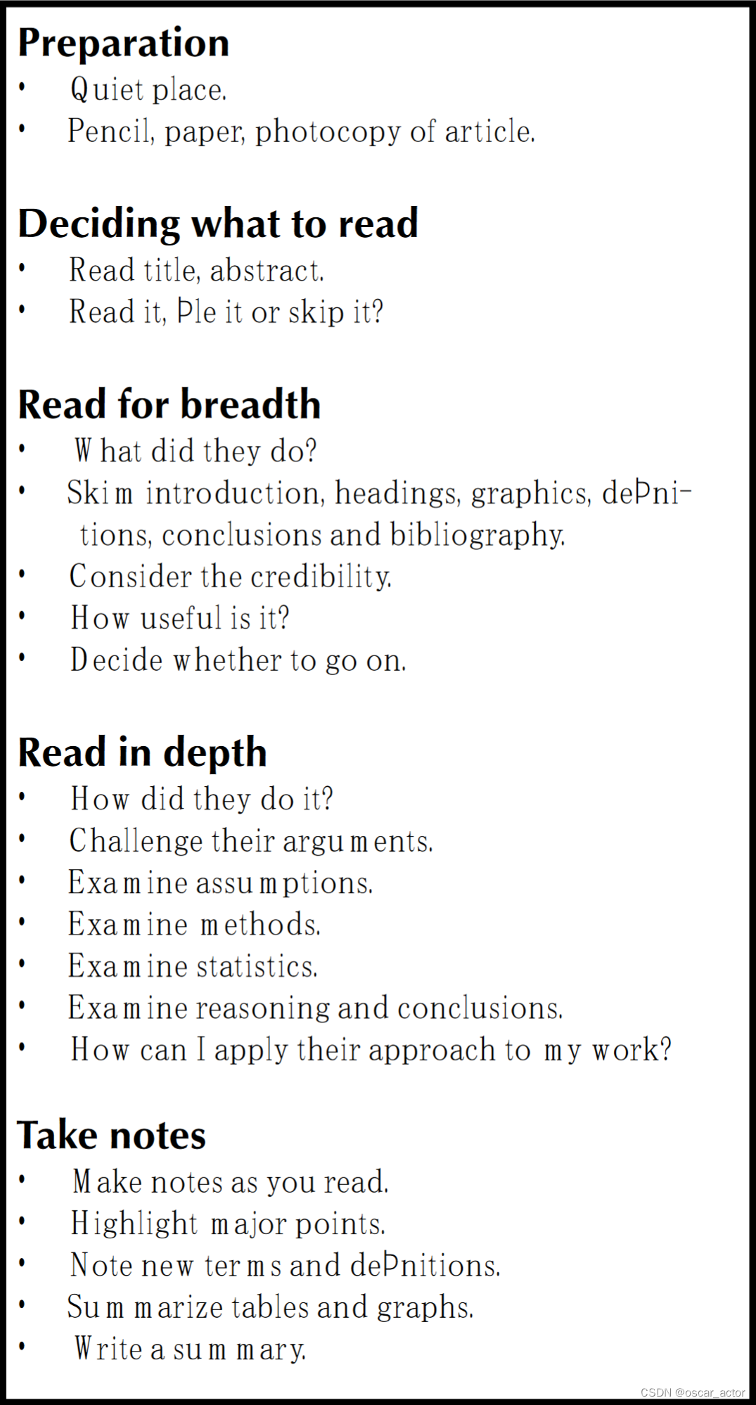 How to Read a Paper_the second pass of reading needs to take-CSDN博客
